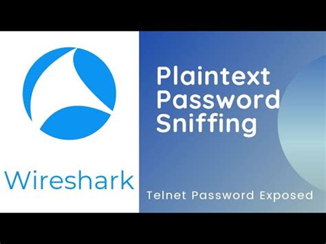 Plaintext Password Sniffing Using Wireshark YouTube