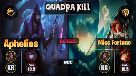 Grandmaster Aphelios Conqueror Adc Vs Miss Fortune Grandmaster Kr