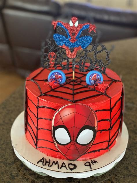 Spider Man Cake Spiderman Cake Cakes For Men Cake