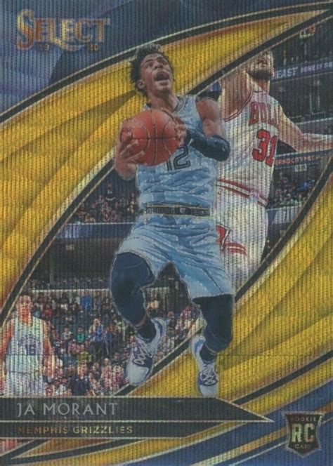 Ja Morant Select Courtside Tmall Gold Wave Price Guide Sports Card Investor