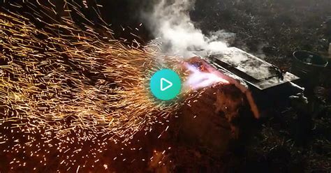 an old furnace melts again for the first time in years the shower of