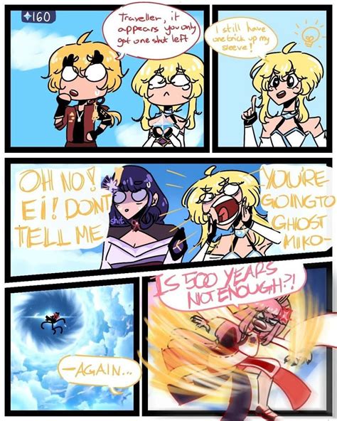 Saving For Primogems To Get Yae Miko In The Next Rerun Anime Funny