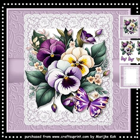 Lovely Violets Mini Kit Cup1356502 936 Craftsuprint