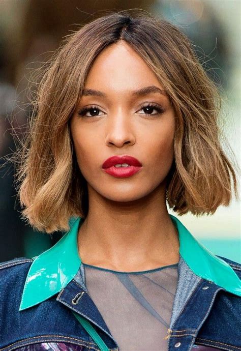 Jourdan Dunn Lob Short Bob Hairstyles Bob Hairstyles Line Bob Haircut
