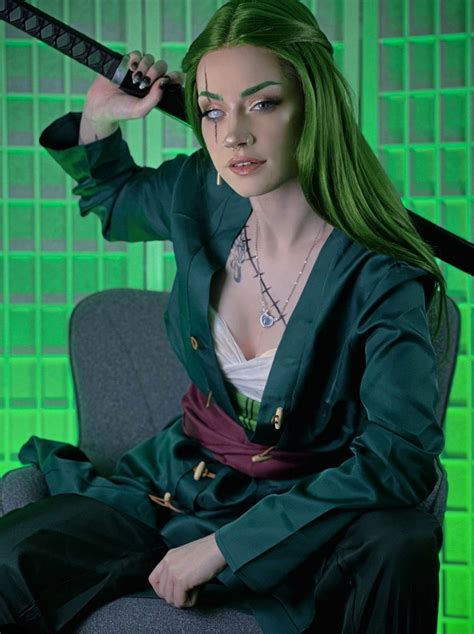 Cosplay Zoro 💚 Tenue Pour Halloween Idee Tenue Deguisement Femme