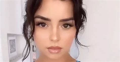 Demi Rose Flashes Boobs And Booty In Racy Thong Zip Down Swimsuit