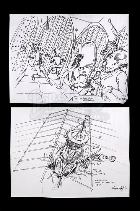 Willy Wonka And The Chocolate Factory 1971 “wonkavator” Glass