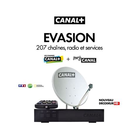 Canal Décodeur Canal Hd Kit Complet 1 Mois D Abonnement Gratuit