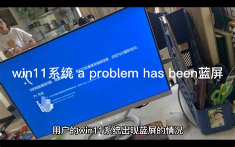 Win11系统 A Problem Has Been蓝屏怎么解决