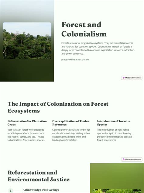 Forest And Colonialism Pdf Forest Management Deforestation