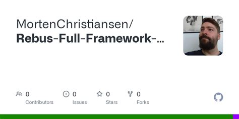 Github Mortenchristiansenrebus Full Framework Repro