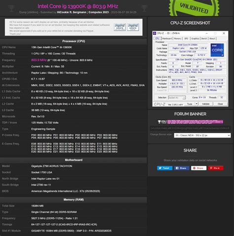 Das Gigabyte Z790 Aorus Tachyon Erreicht Bahnbrechenden Ddr5 Speicher