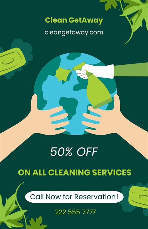 Happy Earth Day Poster In Eps Illustrator Jpeg Psd Png Svg Word