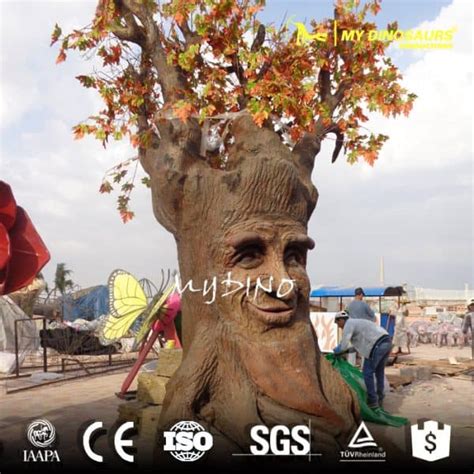 Amusement Park Animatronic Animated Talking Tree