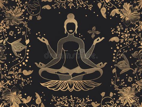 Yoga Class Template Layout Yoga Art Concept Design For Banner Cover