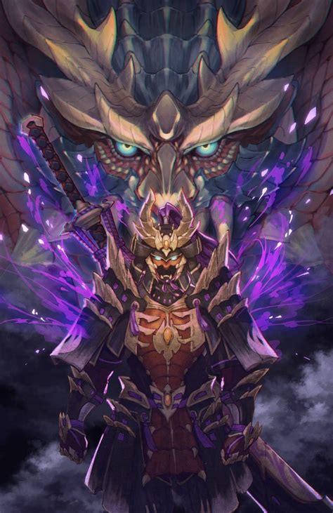 Scorned Magnamalo Armor Art Monster Hunter Rise Sunbreak Art Gallery