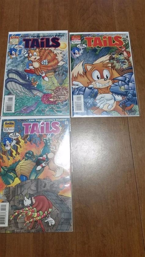 Sonic The Hedgehog Tails Mini Series Comics 1 3 1761070227