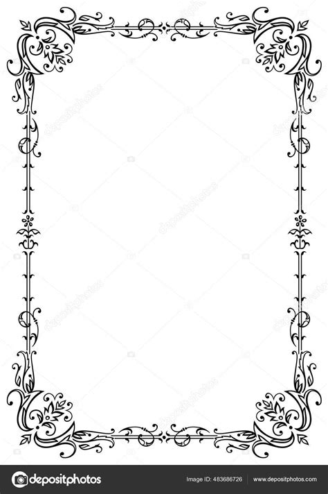 Vertical Border Designs