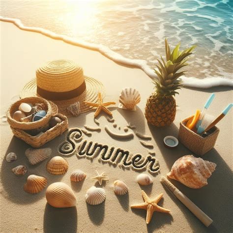 Premium Photo Summer Background Banners Design
