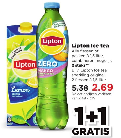 Lipton Ice Tea Aanbieding Bij Plus