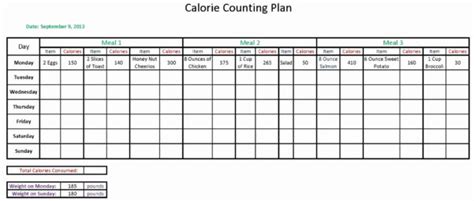 Calorie Counter Excel Spreadsheet Free Download Intended For Calorie