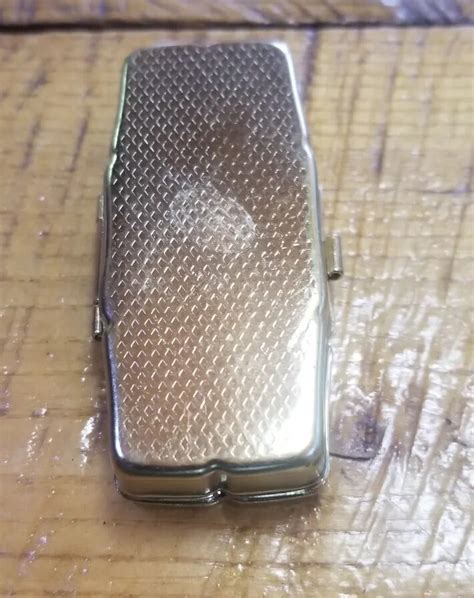 Tin Part Kit Box Patches Box Muzzleloader Hawken Musket Blackpowder