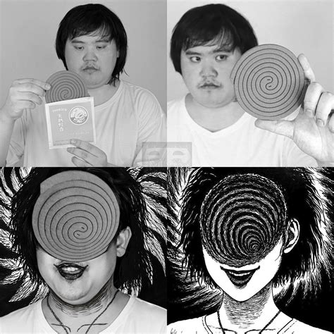 Junji Ito смешные картинки и другие приколы комиксы гиф анимация