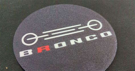 Ford Bronco Grill Coaster By Kilo A2k Download Free Stl Model