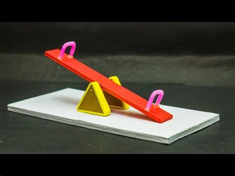 How To Make A Seesaw For School Project YouTube