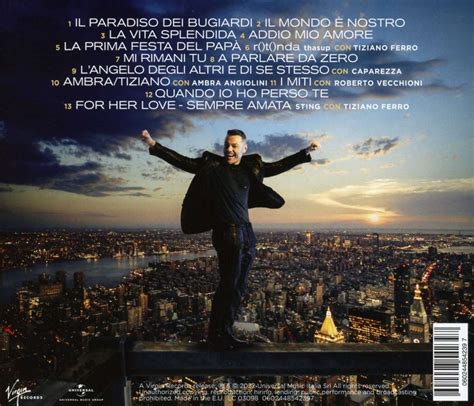 Tiziano Ferro Il Mondo É Nostro CD jpc de