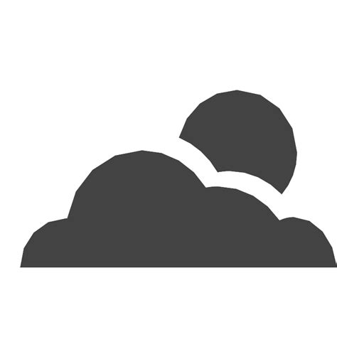 Cloud Sun Vector SVG Icon SVG Repo