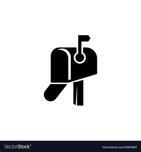 Mailbox Vector Flat
