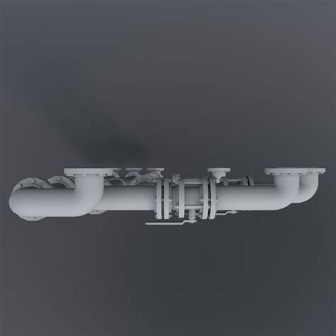 Pipe Assembly 1 3d Model 15 Blend Dae Fbx Max Obj Free3d