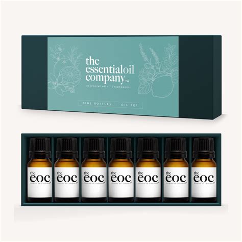 Custom 7 Bottle Essential Or Fragrance Oil T Set 10ml The