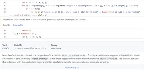 Prototype Polluting Function Issue Codebyzach Pace Github