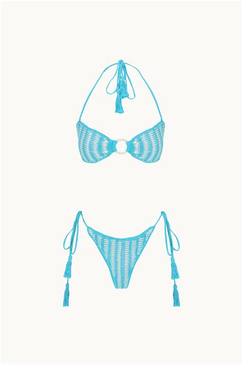 AÇai Crochet Kini Azure