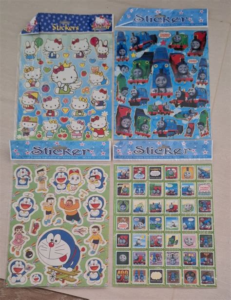 Stickers Hello Kitty Thomas The Train Hobbies And Toys Stationery