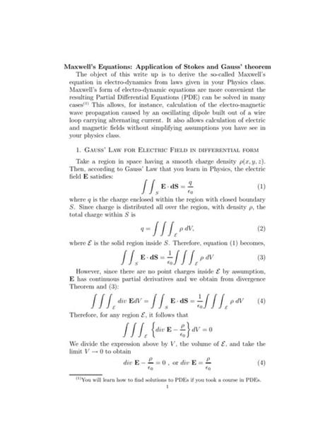 Maxwells Equation And Its Correction In Amperes Circuital Law Pptx