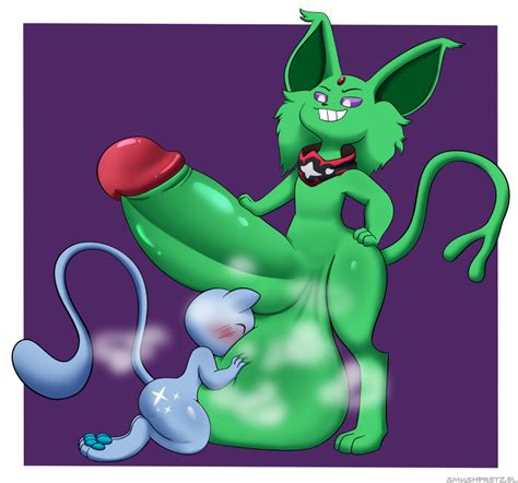 Rule 34 Balls Big Balls Big Penis Duo Eeveelution Espeon Fan Character Feral Genitals Hi Res