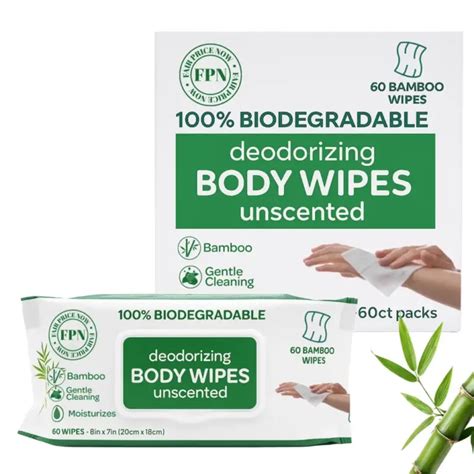Deodorizing Body Wipes Buy 7x Fresh And Unscented Eco