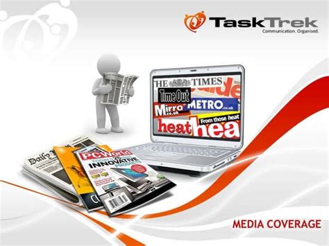 Media Coverage Task Trek Graphics Ppt
