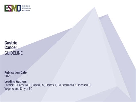 Esmo Interactive Guidelines