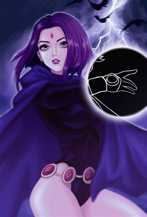 Artstation Fanart Raven Teen Titans Raven Teen Titans Teen