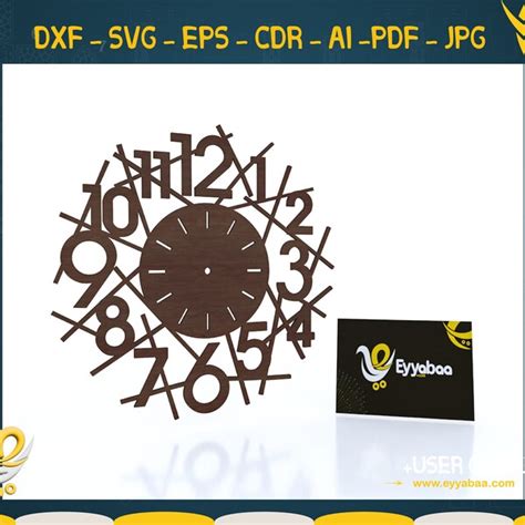 Laser Cut Wedding Clock Etsy