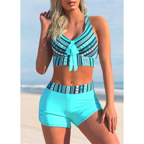 2023 New Swimsuit Women Bow Swimwear High Waist Bikini Set Push Up