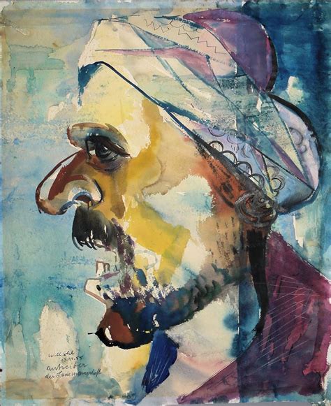 0312 Will Sohl “antreiber Der Lademannschaft” Aquarell Von 1955 Kandk Auktionen In Heidelberg