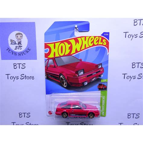 Jual Hot Wheels Toyota AE86 Sprinter Trueno Merah Shopee Indonesia