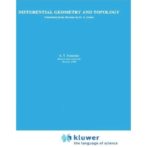 خرید و قیمت دانلود کتاب Differential Geometry And Topology ا هندسه