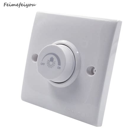 Led Dimmer Switch โคมไฟ 300w ลูกบิด Dimming โมดูลแหล่งจ่ายไฟปรับ Led Light Brightness Controller