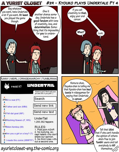 Ayc 29 Kyouko Plays Undertale Pt 4 Eng By Asfoxger On Deviantart